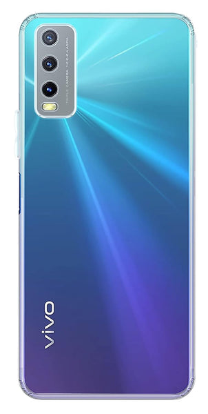 YOFO Silicon Transparent Back Cover for Vivo Y20 / Vivo Y20A / Vivo Y2 ...