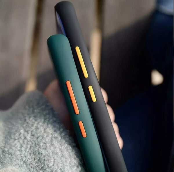 YOFO Matte Finish Smoke Back Cover with Full Camera Lens Protection fo ...