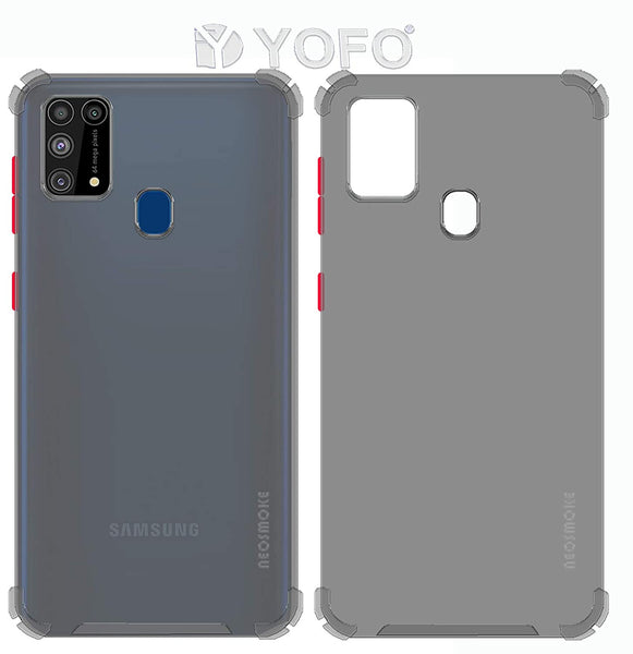 YOFO Silicon Flexible Smooth Matte Back Cover for Samsung M31 / M31 Pr ...